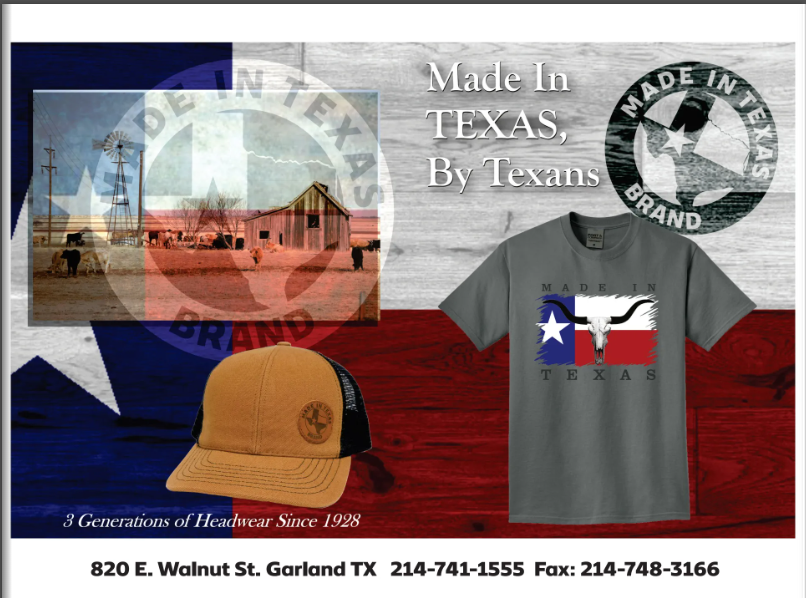 Made In Texas - Classic Caps: Made In USA Caps