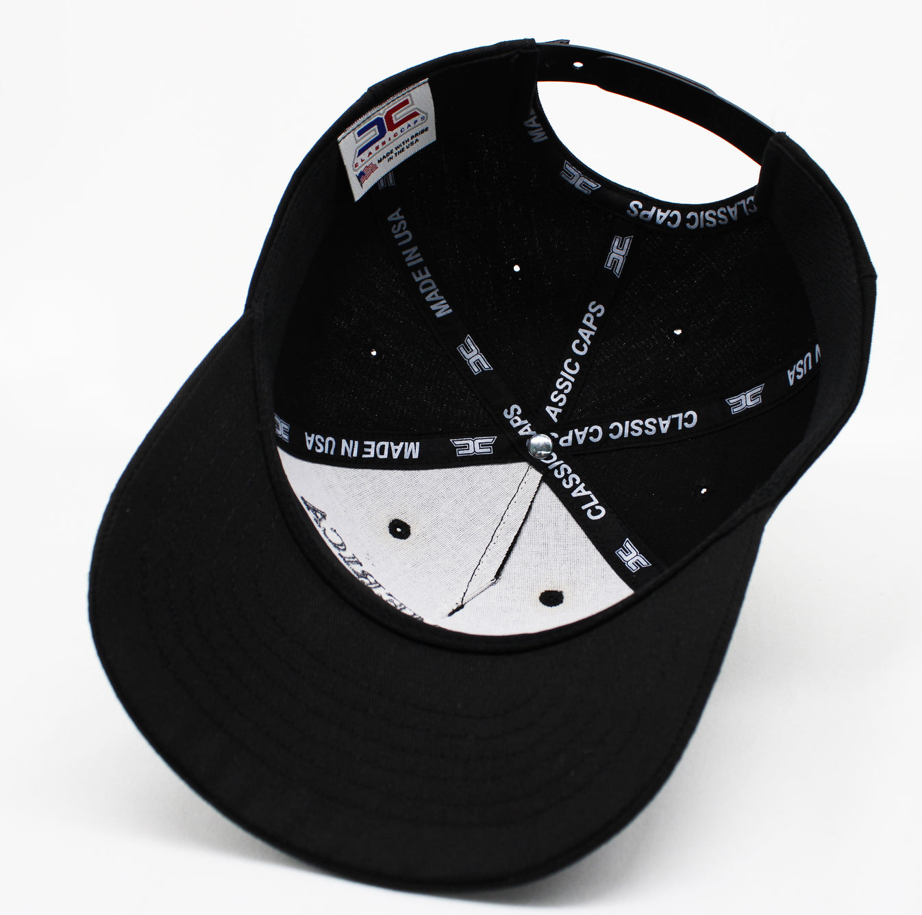 BLACK MAGA CAP - Classic Caps: Made In USA Caps