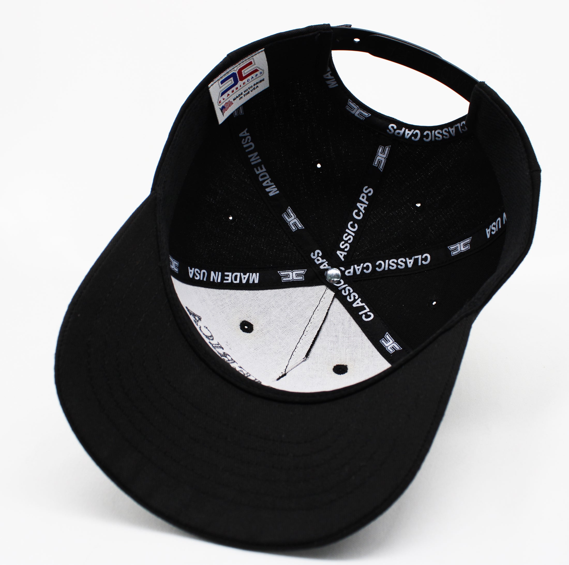 BLACK MAGA CAP - Classic Caps: Made In USA Caps