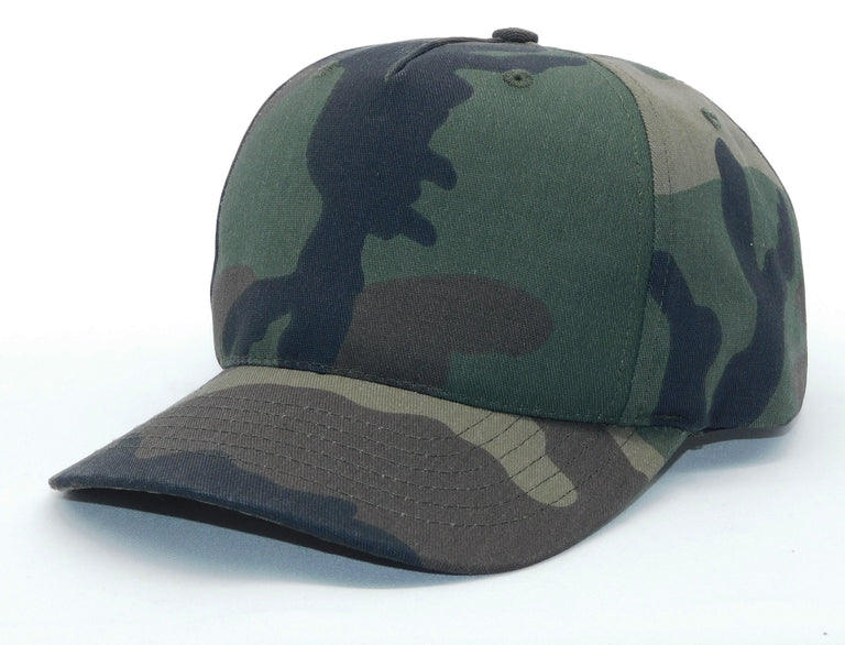 camo 5 panel hat