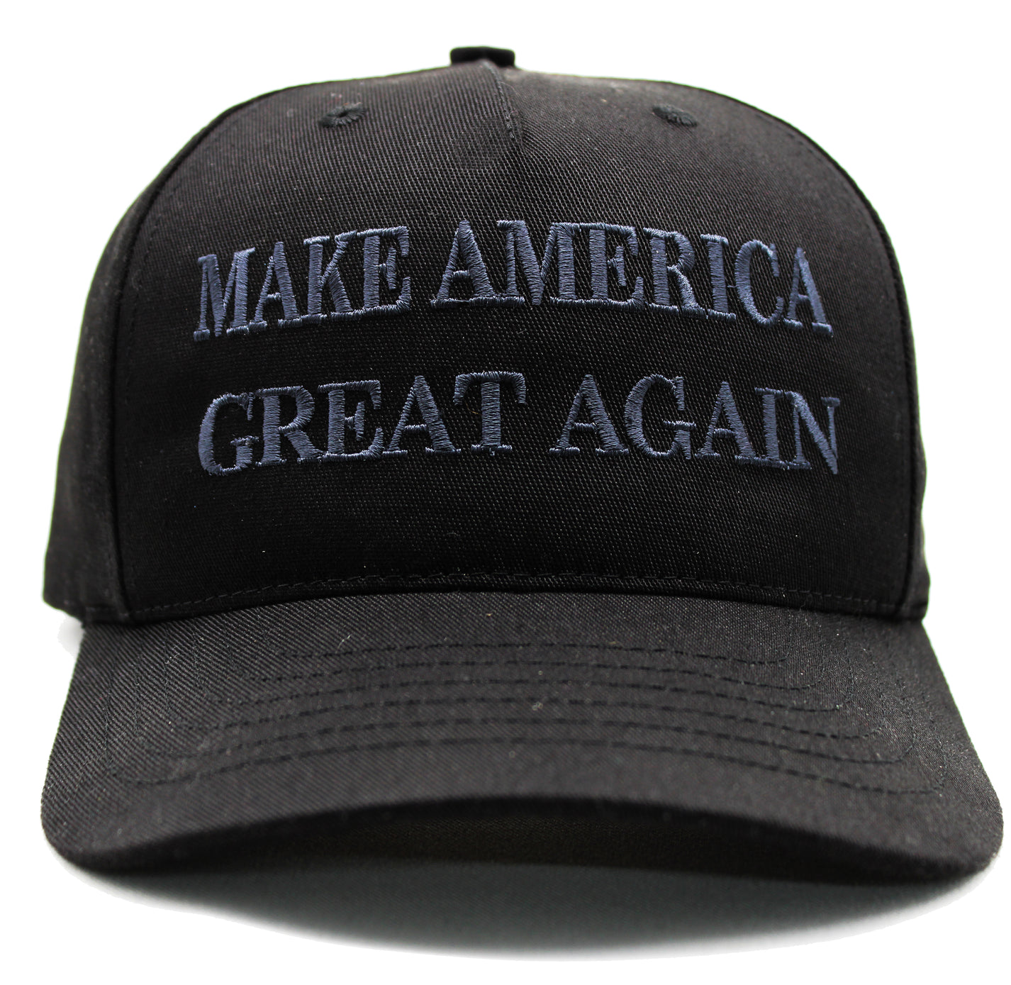 BLACK MAGA CAP - Classic Caps: Made In USA Caps