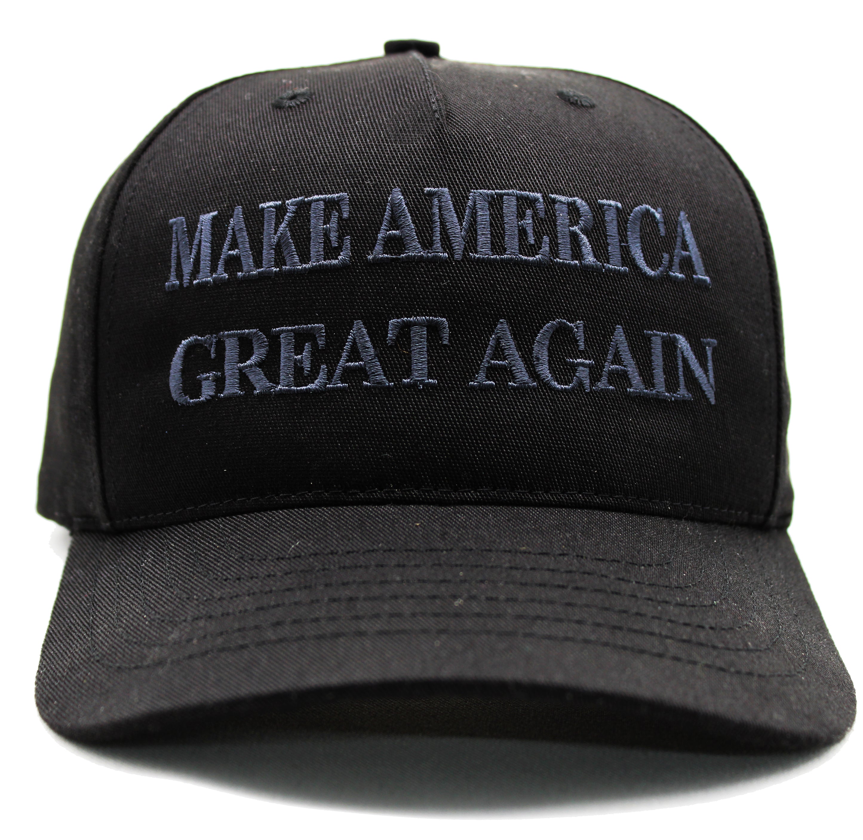 BLACK MAGA CAP - Classic Caps: Made In USA Caps